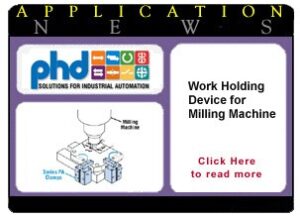 Work Holding Device For Milling Machine | Pneumaticsonline.com